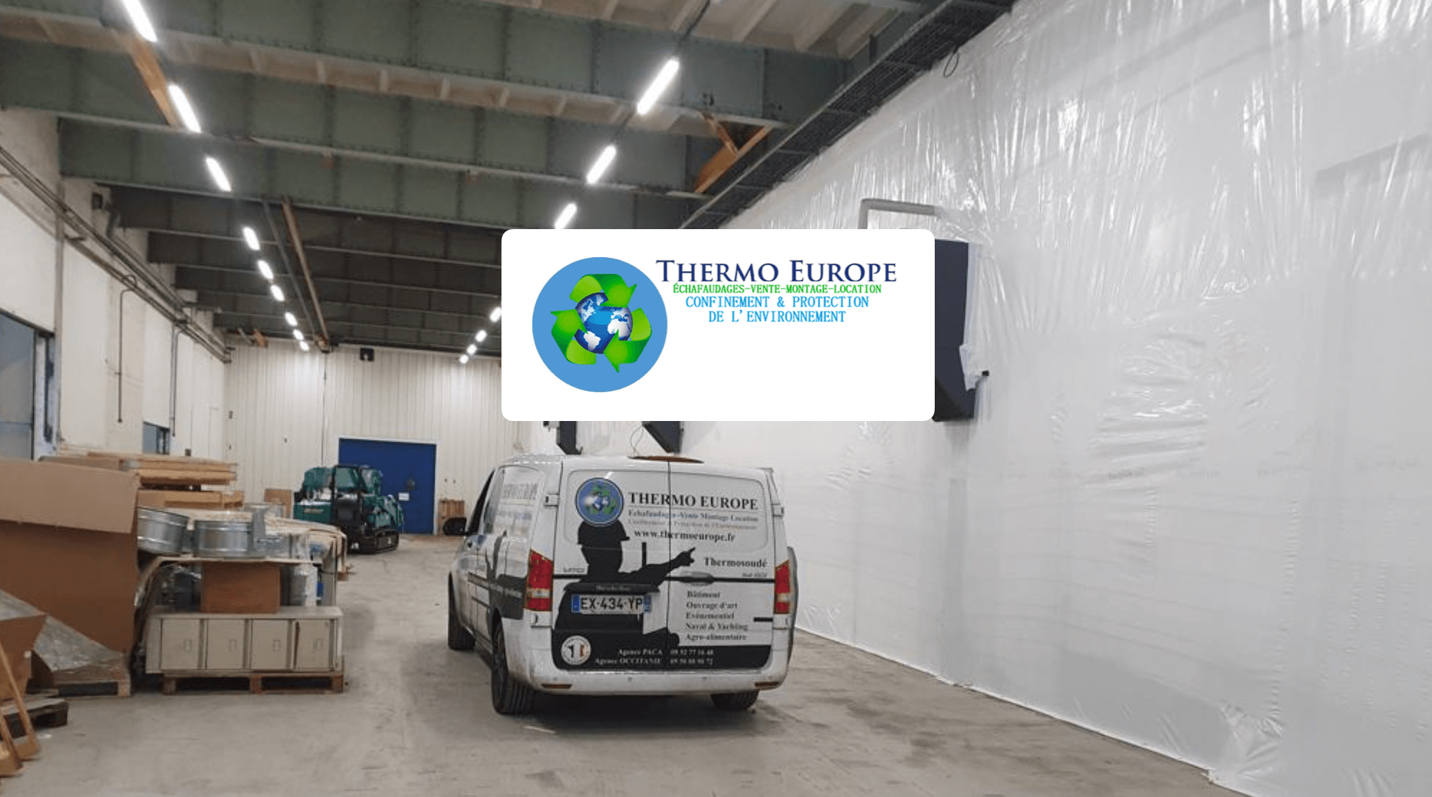 Spécialiste dans la Protection en bâches thermo-rétractable | Thermo Europe